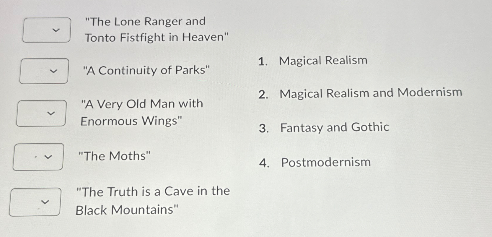 Solved "The Lone Ranger and Tonto Fistfight in Heaven""A | Chegg.com