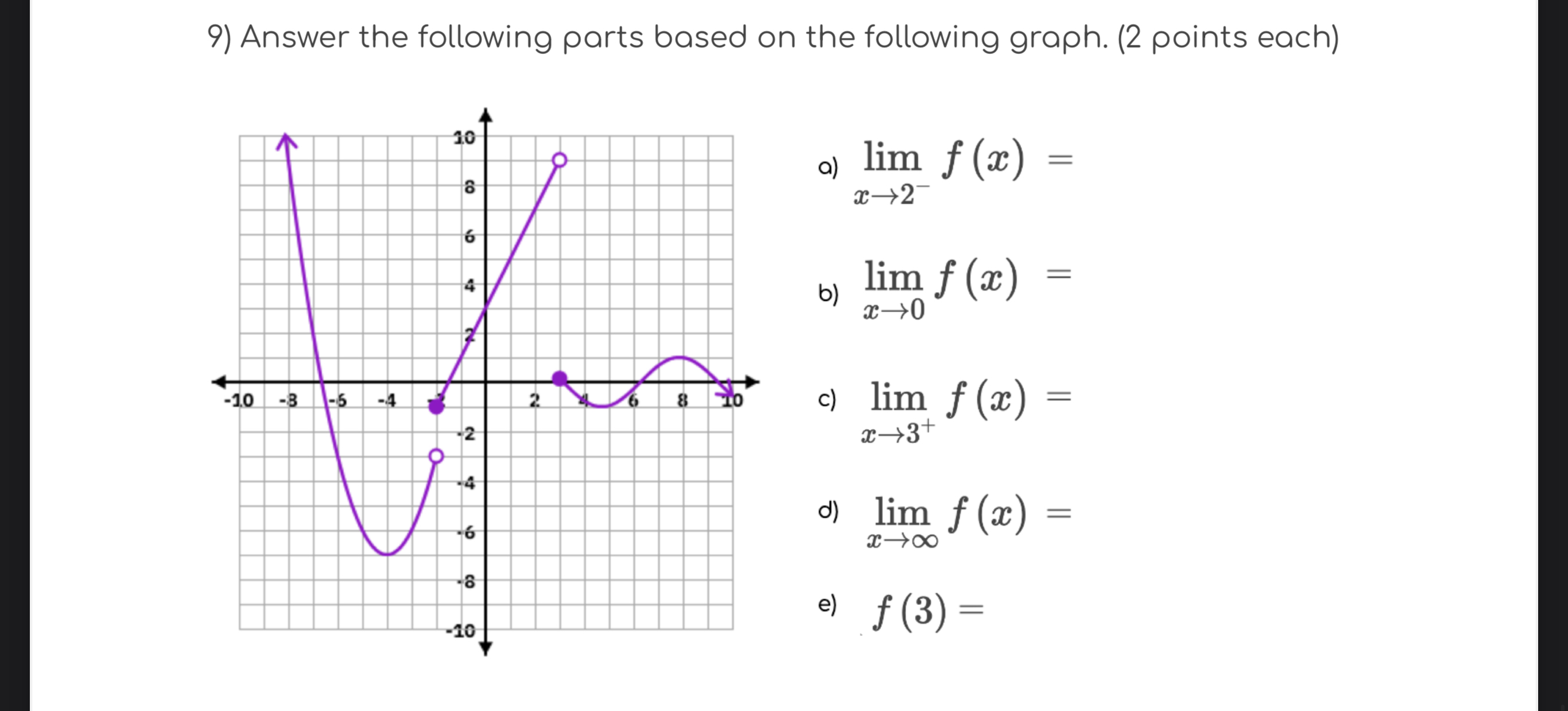 Solved Answer the following parts based on ﻿the following | Chegg.com