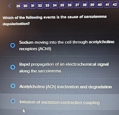 Solved Rapid propagation of an electrochemical signalalong | Chegg.com