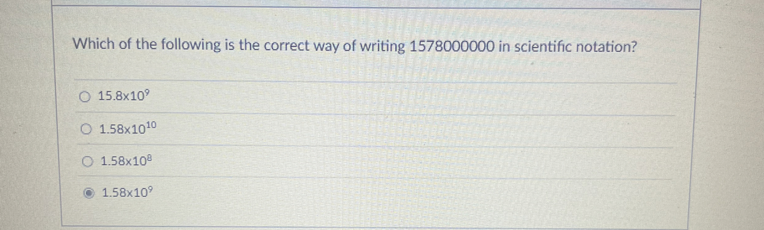 Solved Which of the following is the correct way of writing | Chegg.com
