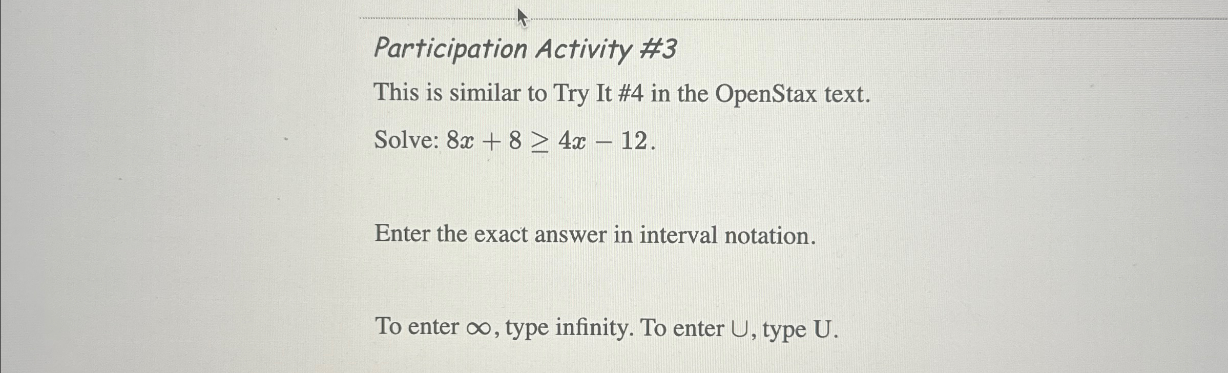 Solved Participation Activity #3This is similar to Try It #4 | Chegg.com