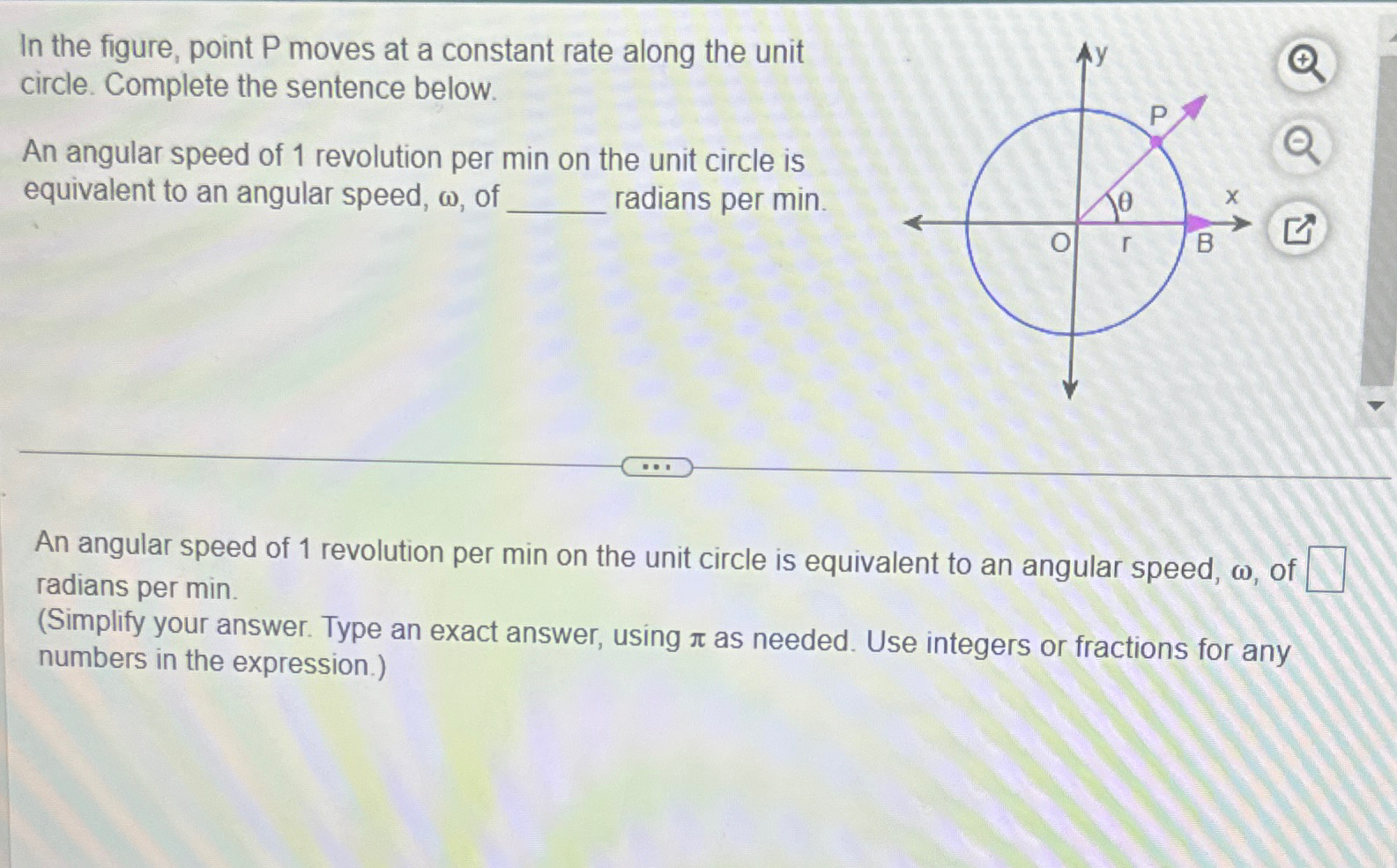 Solved In The Figure Point P ﻿moves At A Constant Rate