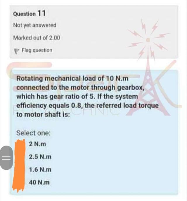 Solved Question 11 Not yet answered Marked out of 2.00 Flag | Chegg.com