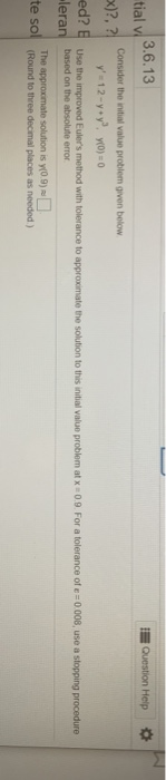 Solved Please do not post a MatLab code or subroutine code | Chegg.com