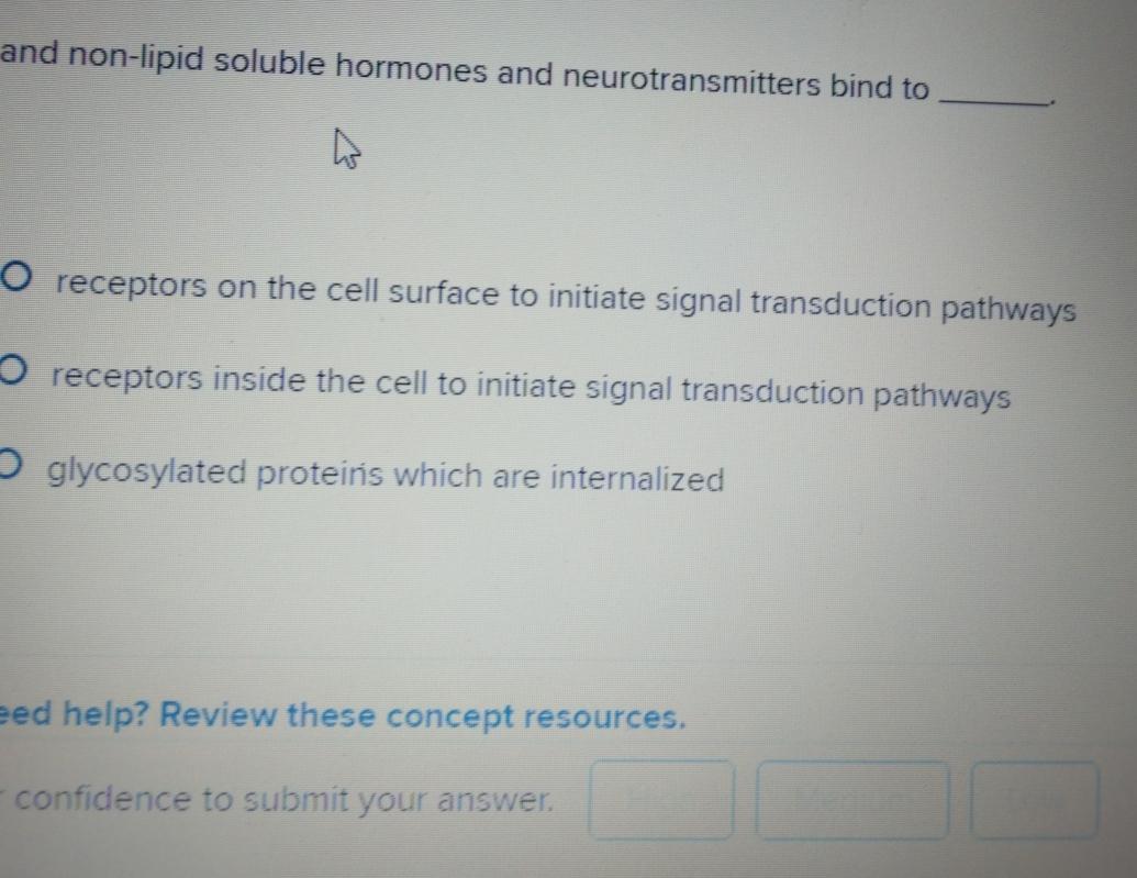 Solved and non-lipid soluble hormones and neurotransmitters | Chegg.com