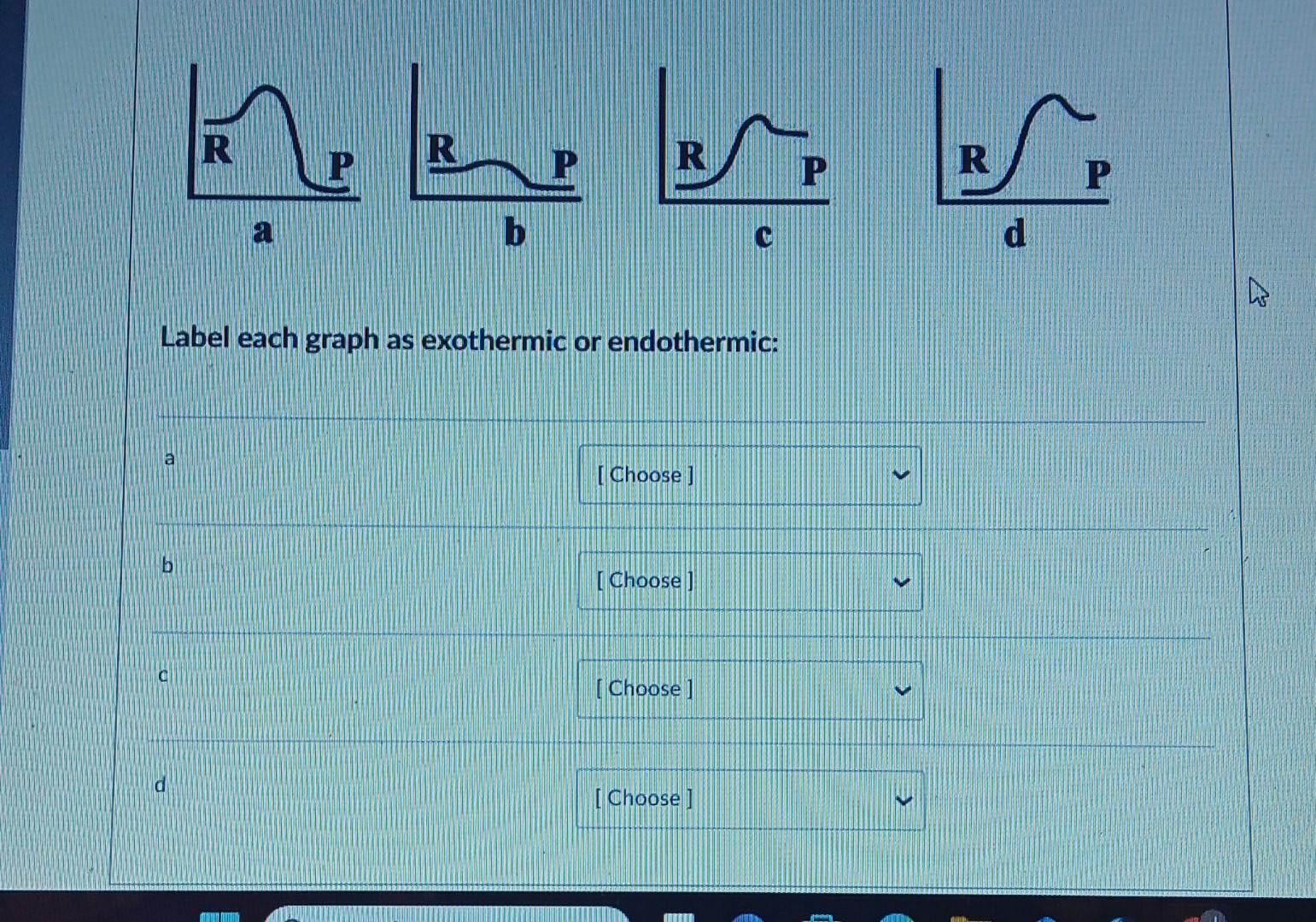 Solved Label each graph as exothermic or endothermic: | Chegg.com