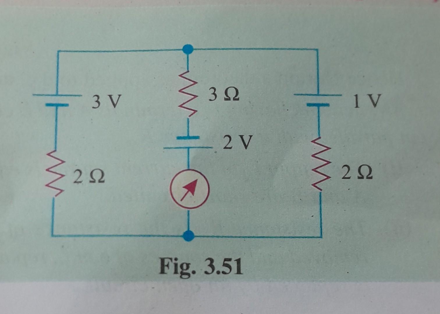 Solved Using thevenins theorem find the current in the | Chegg.com