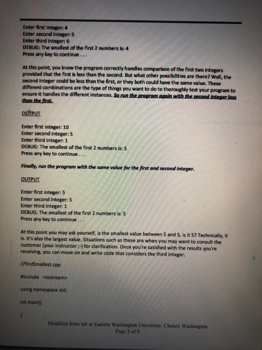 Solved i dont know what to do on this assignment in C++ | Chegg.com