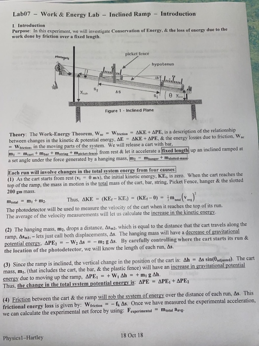 Solved I turned in a physics lab which is the first page i | Chegg.com