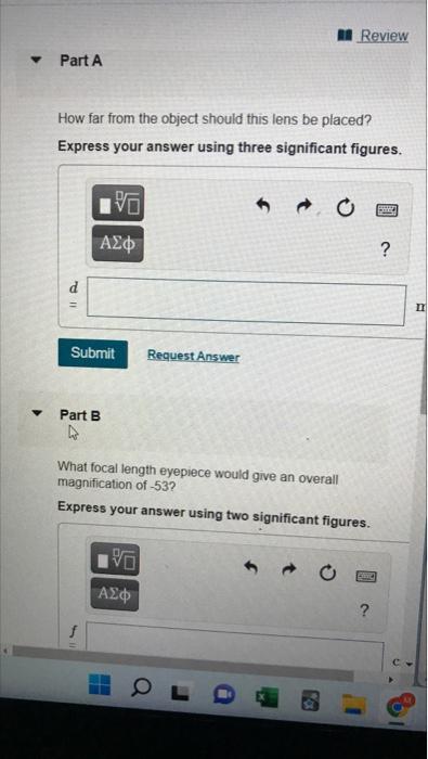 Solved The "tube length" of a microscope is defined to be | Chegg.com