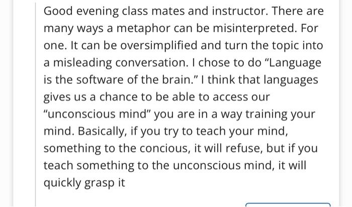 Solved QUESTION 1:In few words (75 or 100), give your | Chegg.com
