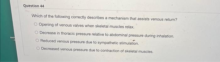 Which of the following correctly describes a | Chegg.com