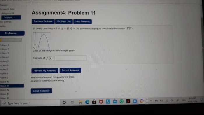 Solved Assignment4: Problem 11 Assignment Problem 11 ser | Chegg.com