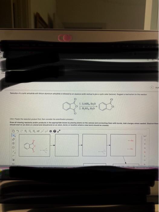 Draw all missing reactanta and/or preducts in the | Chegg.com