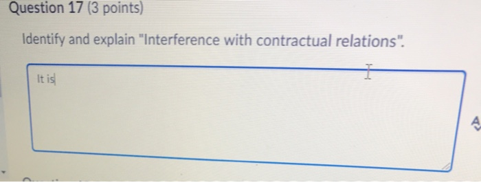 Solved Question 17 (3 points) Identify and explain | Chegg.com