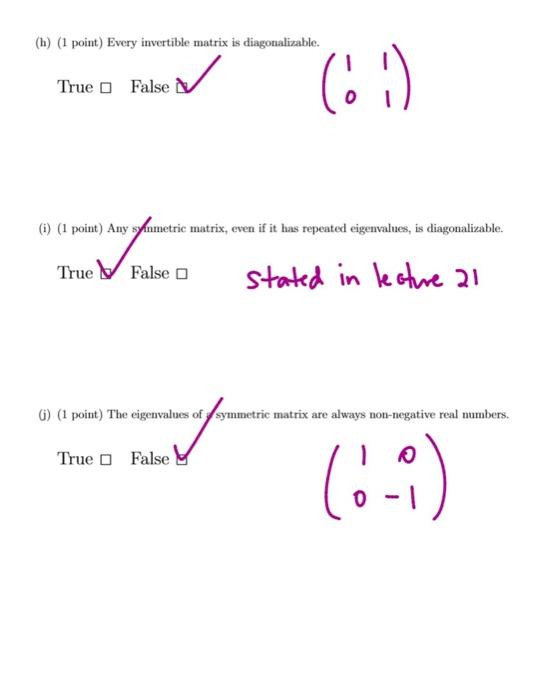 applied math matrix algebra with practice answer | Chegg.com