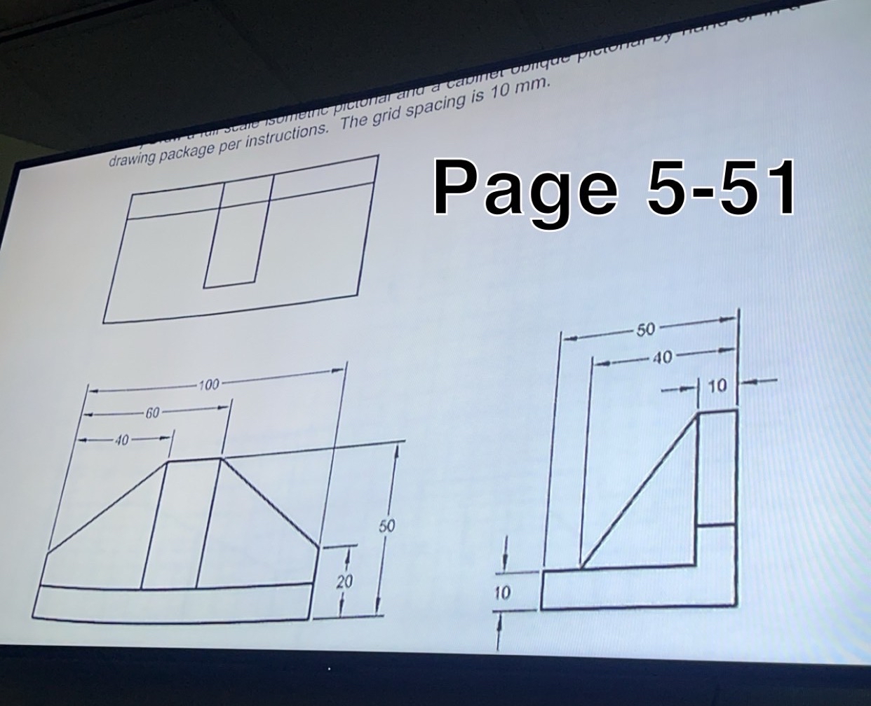 Solved Page 5-51, ﻿Isometric drawings with limes in Autocad | Chegg.com