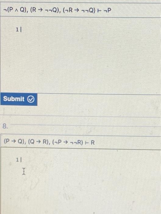 Solved ¬(P∧Q),(R→¬¬Q),(¬R→¬¬Q)¬¬P | Chegg.com