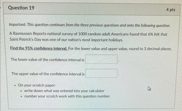 Solved Important: This question continues from the three | Chegg.com