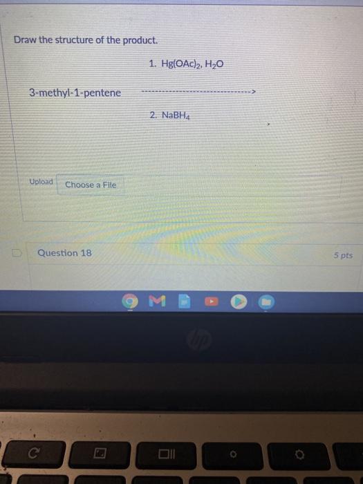 Solved Draw the structure of the product. 1. Hg(OAc)2, H2O | Chegg.com