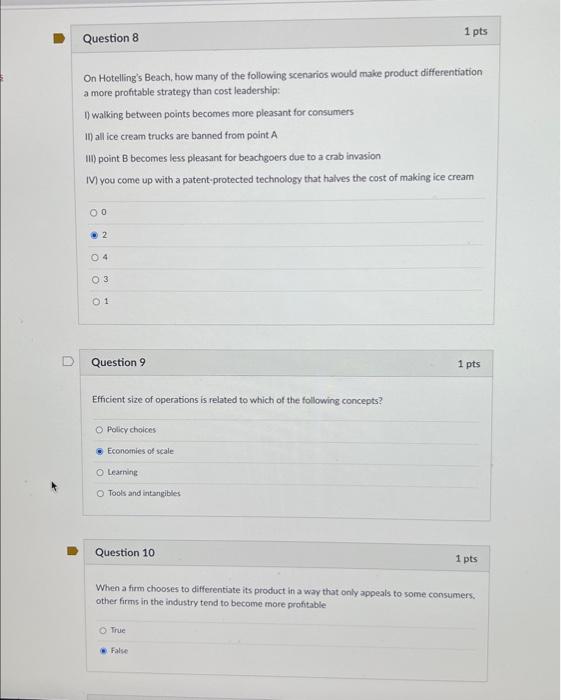 Solved On Hotelling's Beach, how many of the following | Chegg.com