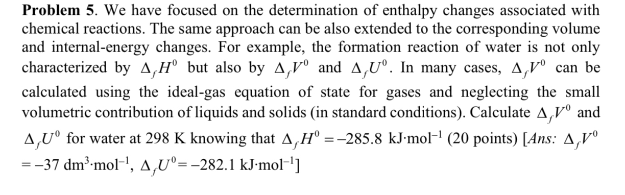 Solved Problem 5. ﻿We have focused on the determination of | Chegg.com
