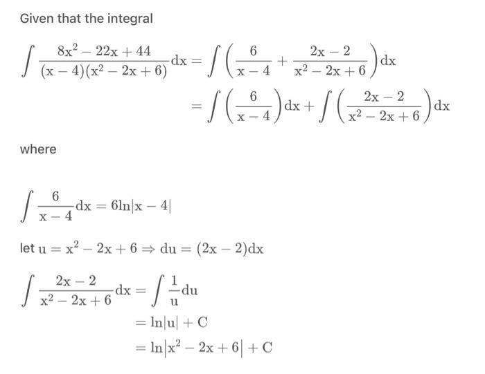 Solved How can you get 6 and 2x-2? I need those processes. I | Chegg.com