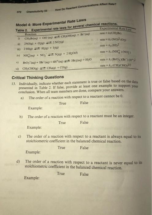 Solved Critical Thinking Questions 13. Individually, | Chegg.com