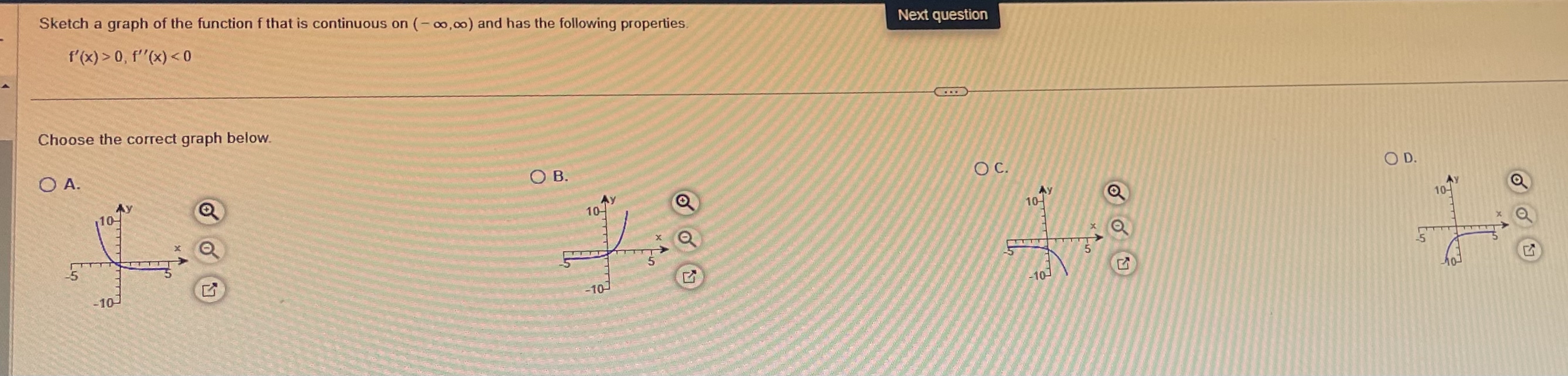 Solved Sketch a graph of the function f ﻿that is continuous | Chegg.com