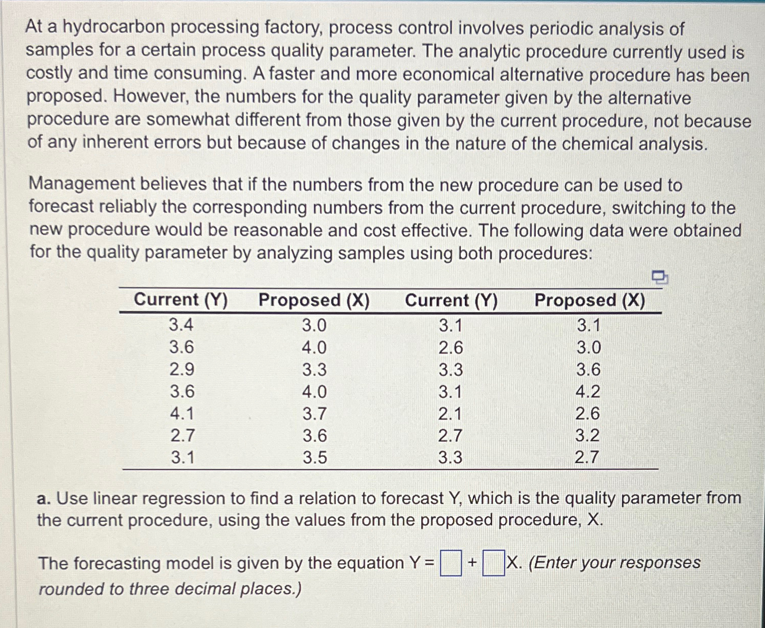 Solved At a hydrocarbon processing factory, process control | Chegg.com