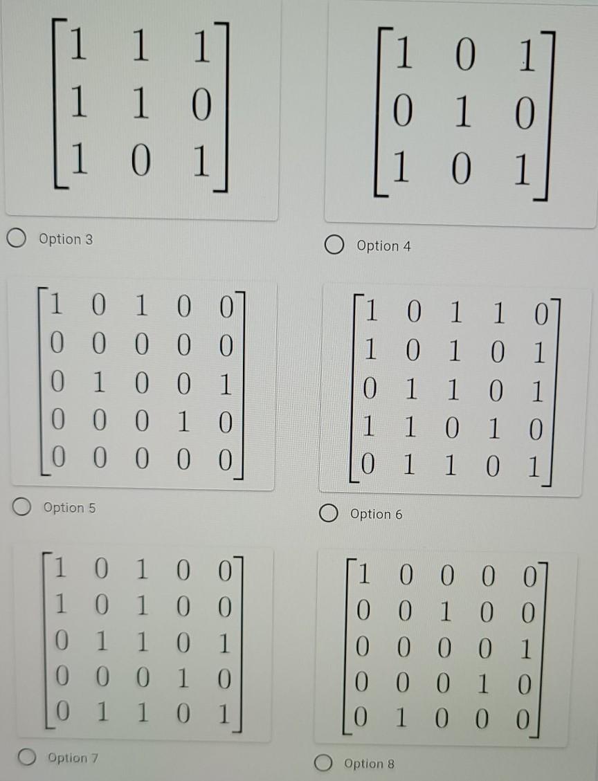 Solved orm 5. Compute the matrix encoding the composition | Chegg.com