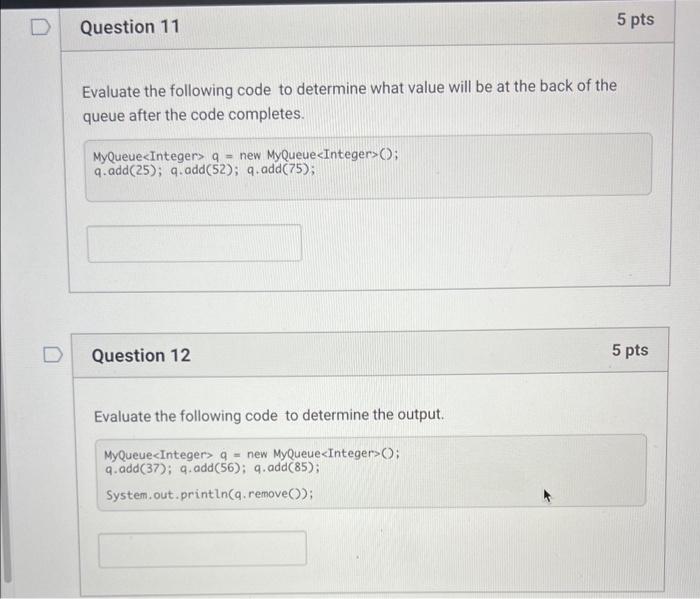 Solved Evaluate the following code to determine what value | Chegg.com