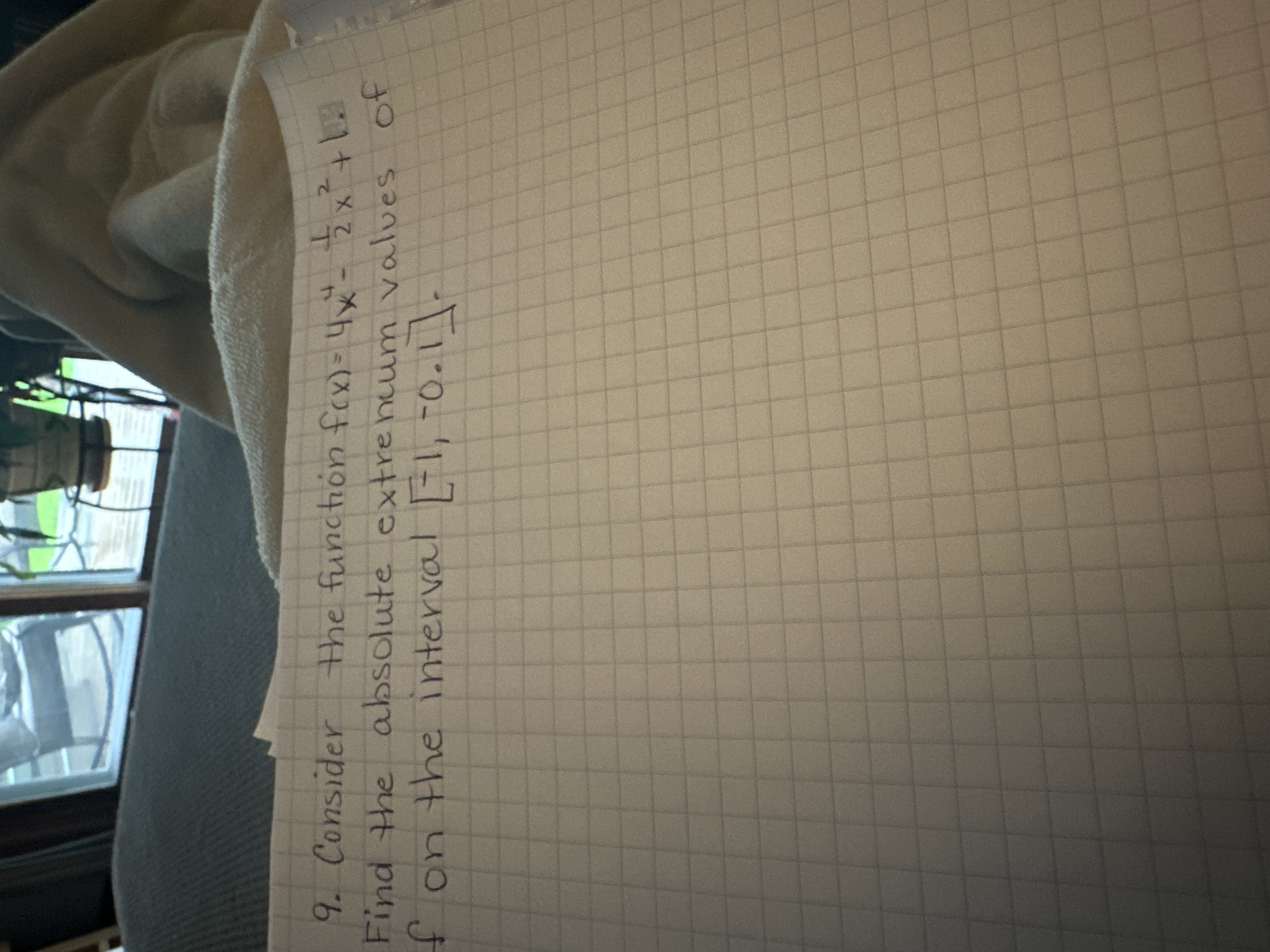 Solved Consider the function f(x)=4x4-12x2+1.Find the | Chegg.com