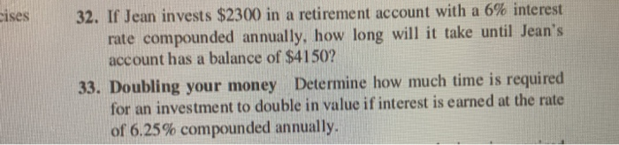 Solved In Exercises 29-36, use an exponential model and a | Chegg.com