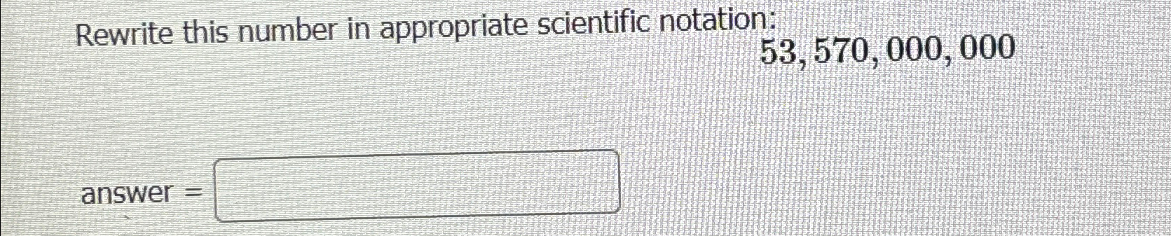 Solved Rewrite this number in appropriate scientific | Chegg.com