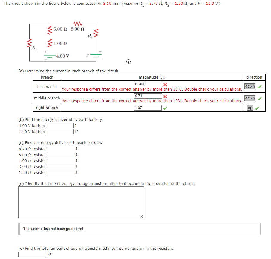 Solved The circuit shown in the figure below is connected | Chegg.com