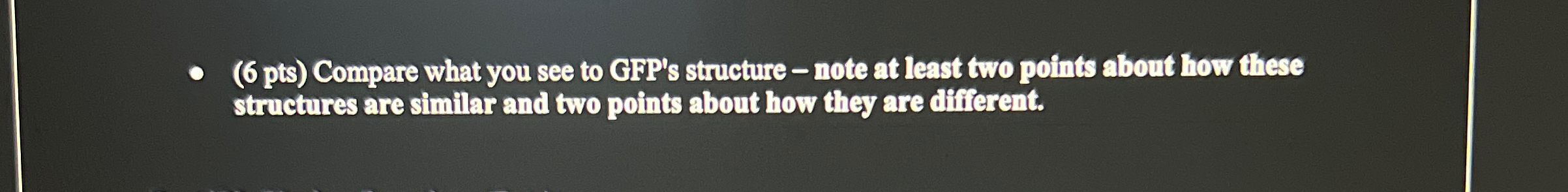 Solved (6 ﻿pts) ﻿Compare what you see to GPP's structure - | Chegg.com