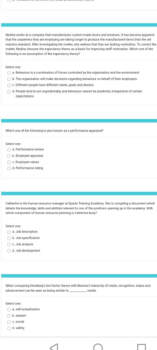 Solved Nedine works at a company that manufactures | Chegg.com