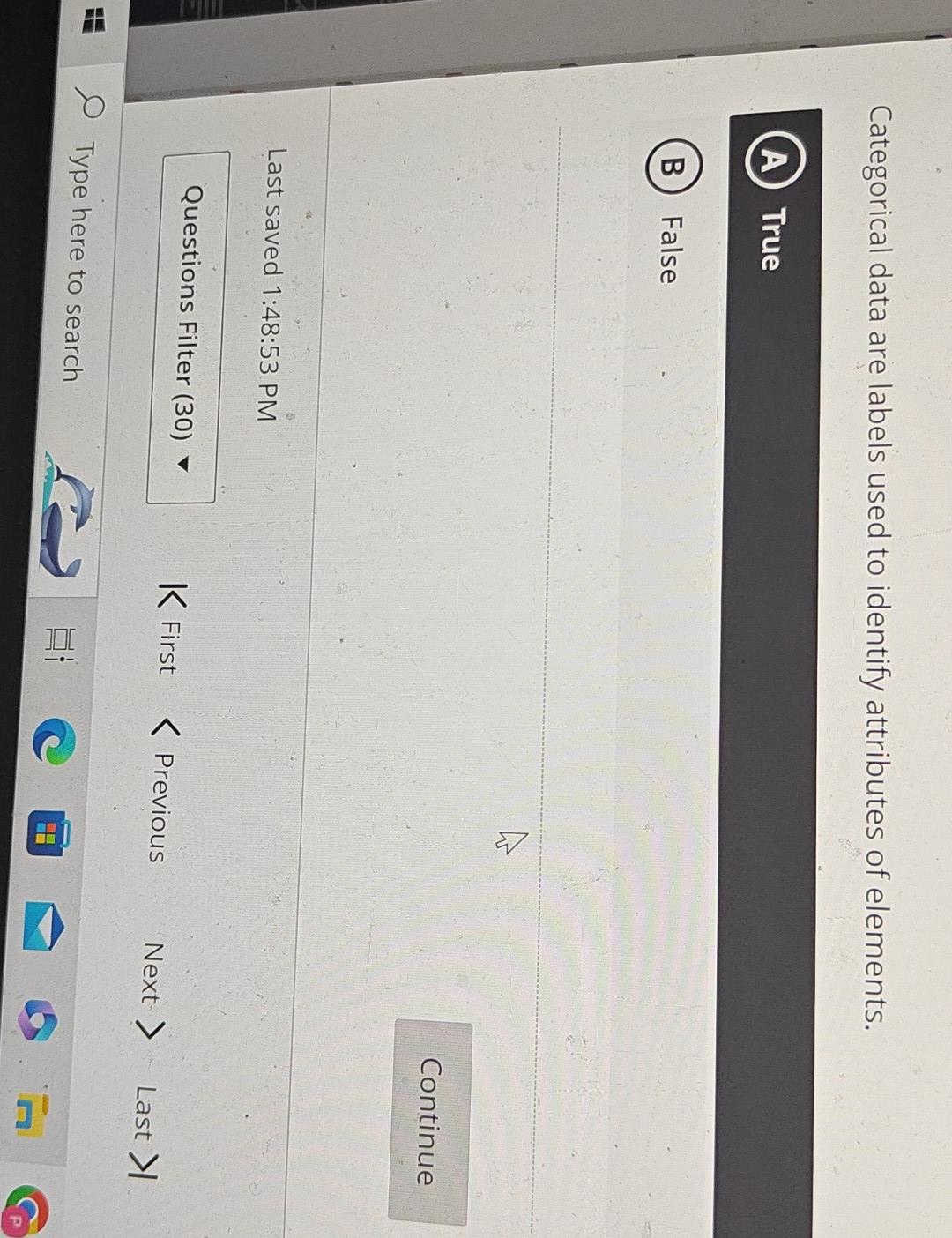 Solved Categorical data are labels used to identify | Chegg.com