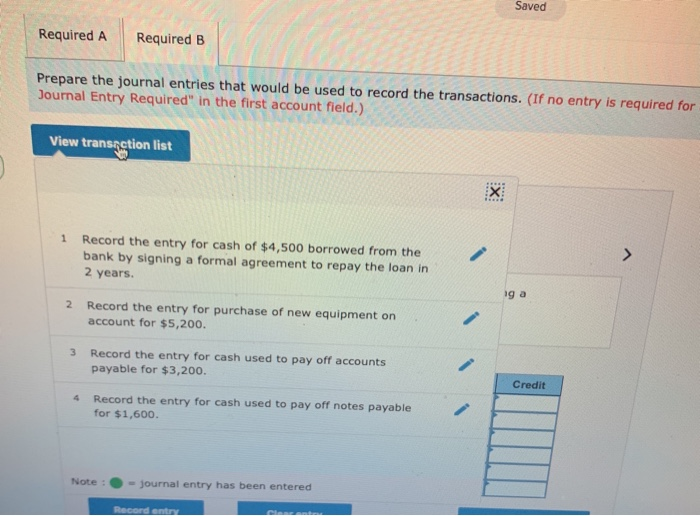 Solved During the month, a company enters into the following | Chegg.com