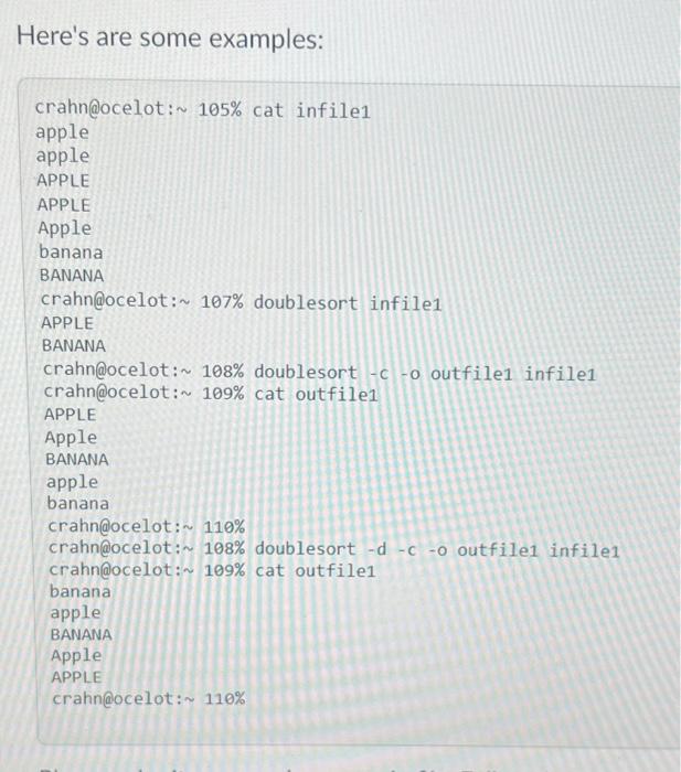 Solved This Needs To Be Done In C Programming Using Getopt