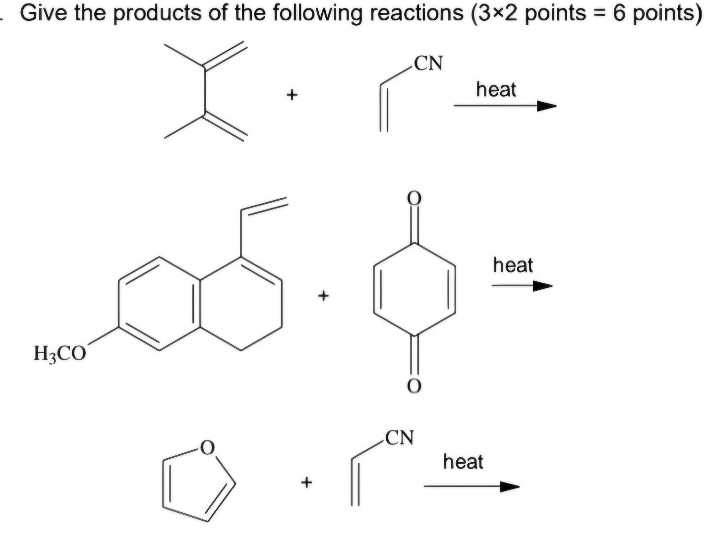 Solved please give step by step mechanism Give the products | Chegg.com