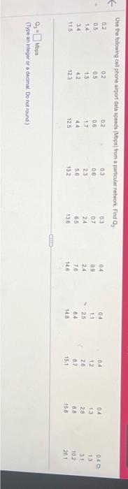 Solved Q3=Mops (Type an integer of a decimal. Do not round) | Chegg.com