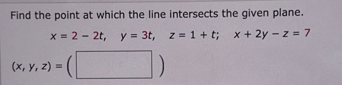 Solved Find the distance between the given parallel planes. | Chegg.com