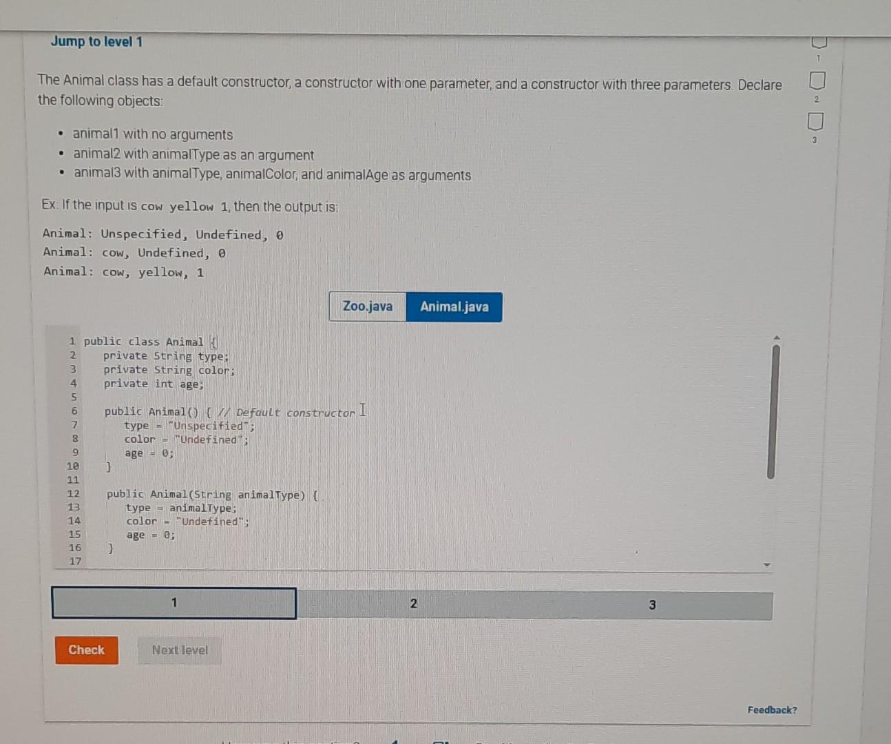 Solved CHALLENGE ACTIVITY 485458 2295122 qx3zay7 Jump to | Chegg.com