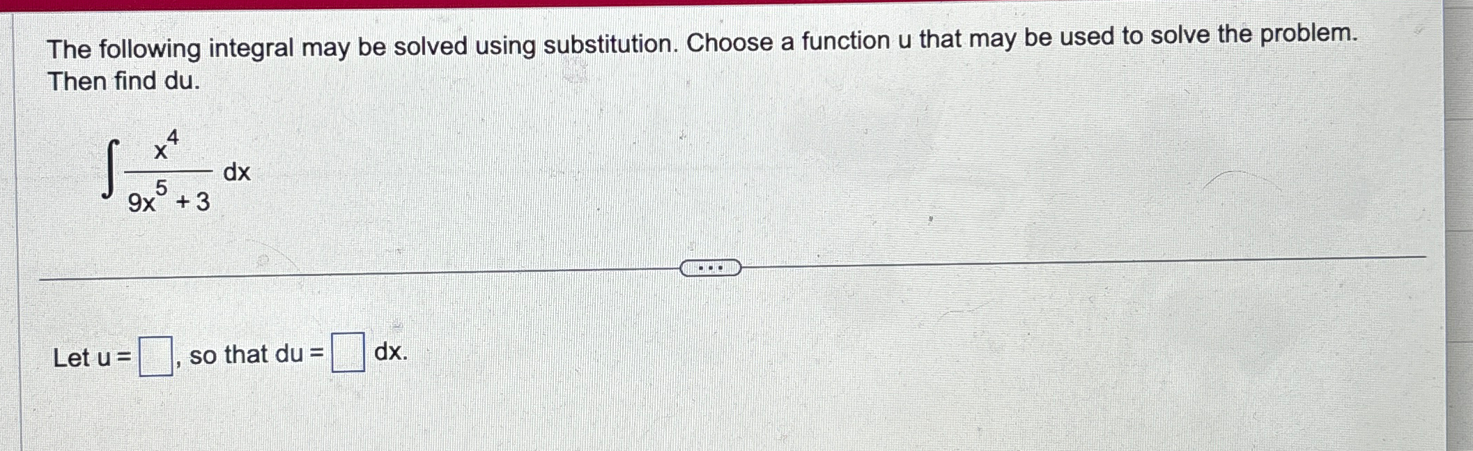Solved The following integral may be solved using | Chegg.com