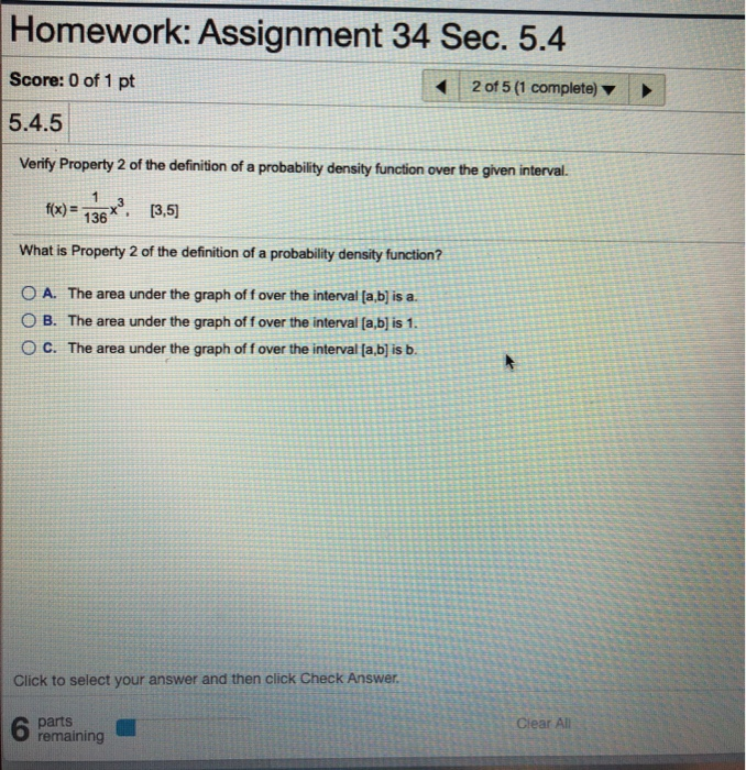 Solved Homework Assignment 34 Sec 5 4 Score 0 Of 1 Pt 2
