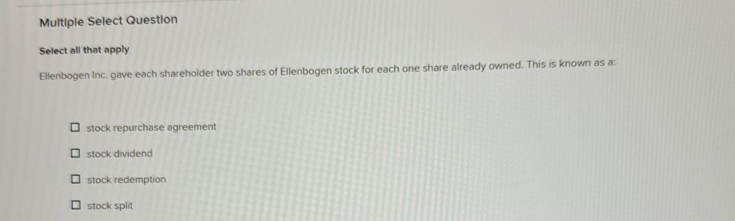 Solved Multiple Select QuestlonSelect all that | Chegg.com