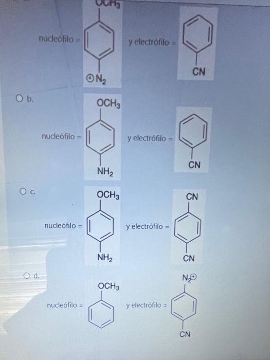Solved Para formar el siguiente compuesto azo se numgitaria | Chegg.com