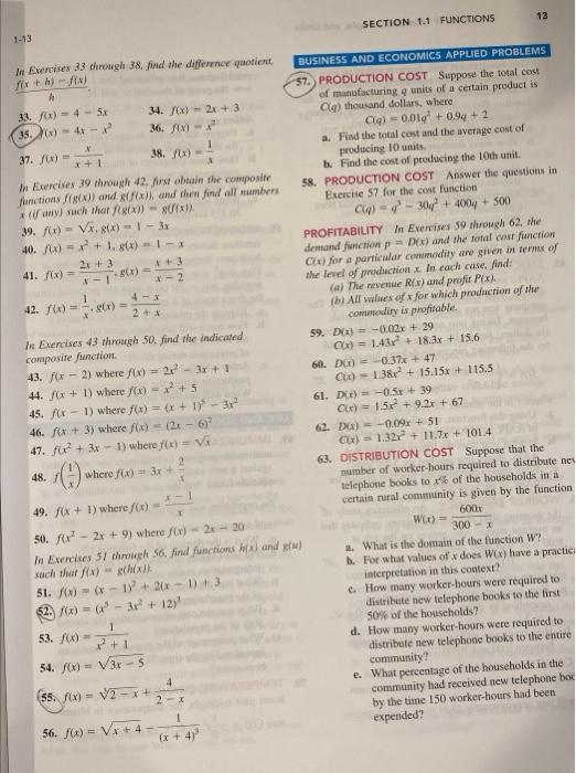 Solved In Exercises I through 14, compute the indicated 17. | Chegg.com